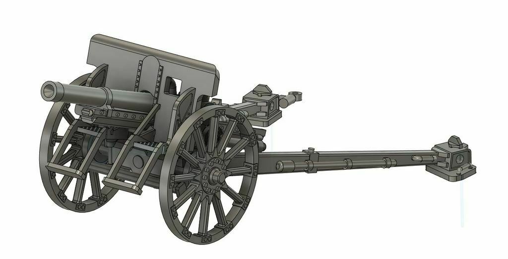 Free 3D file Japanese Artillery Pack 🧨・Template to download and 3D ...