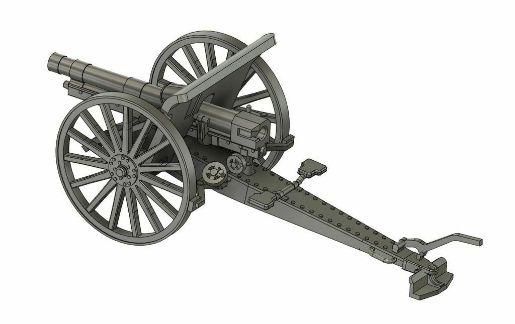 Free 3D file Japanese Artillery Pack 🧨・Template to download and 3D ...