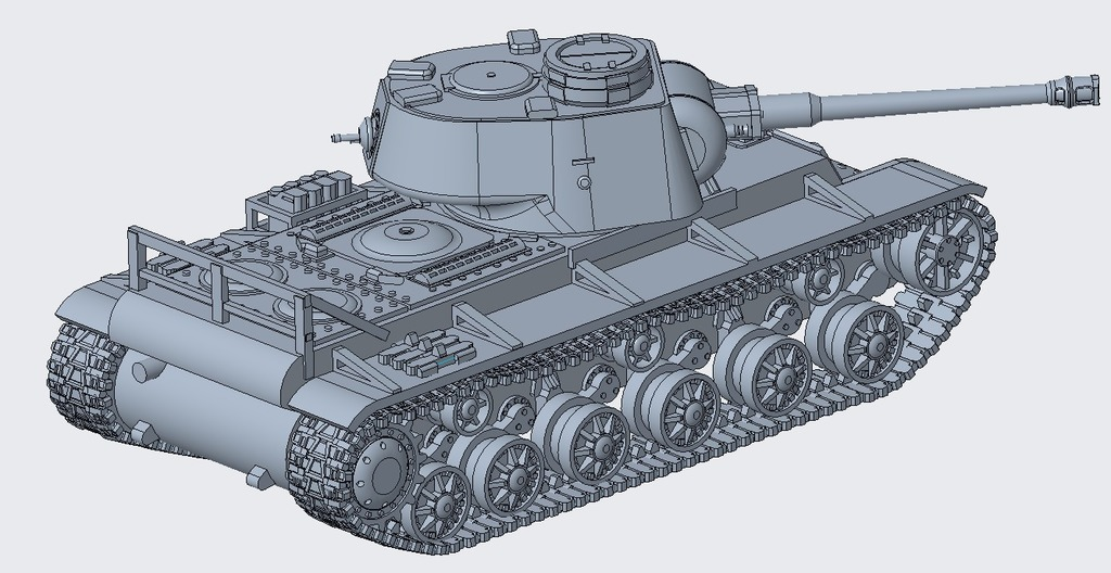 Free 3D file KV Tank Expansion (Redone) 🪖・3D printable object to ...