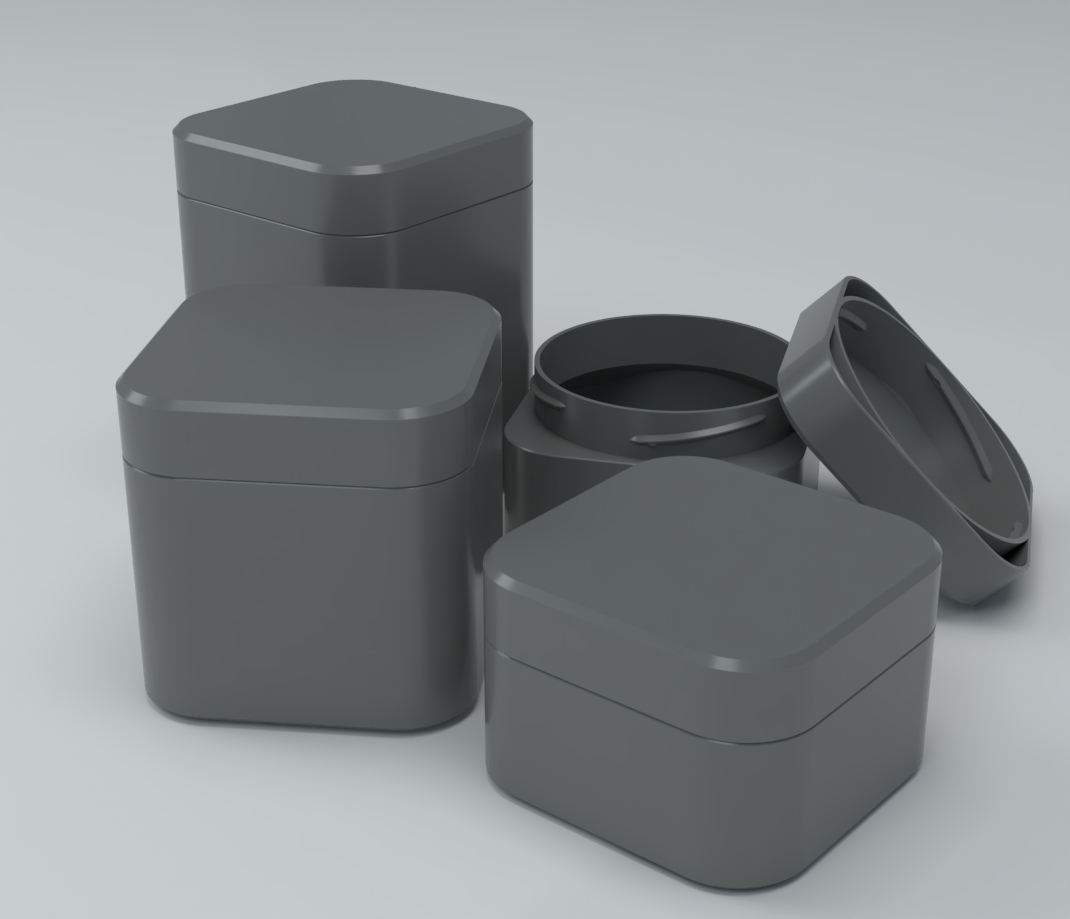 STL file SCREW CAP BOX・3D printer design to download・Cults