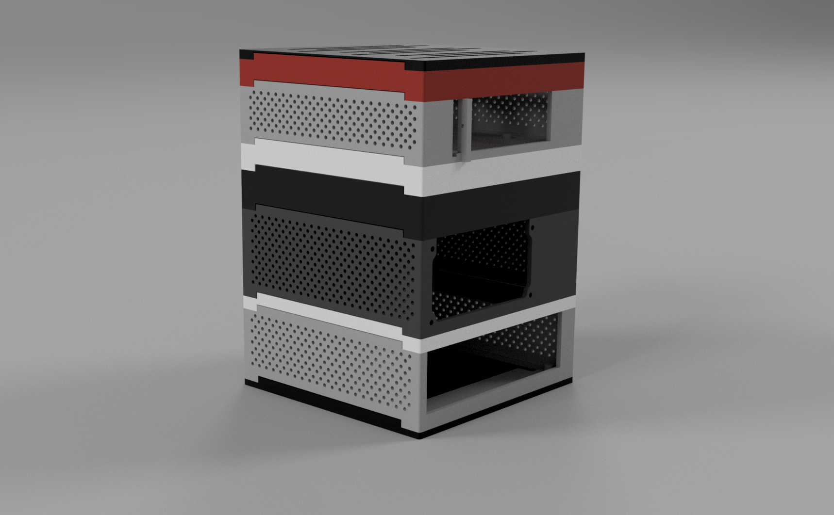 Free STL file 5.0L Expandable Stacking Mini-ITX SFF PC Case 🖥️・3D ...