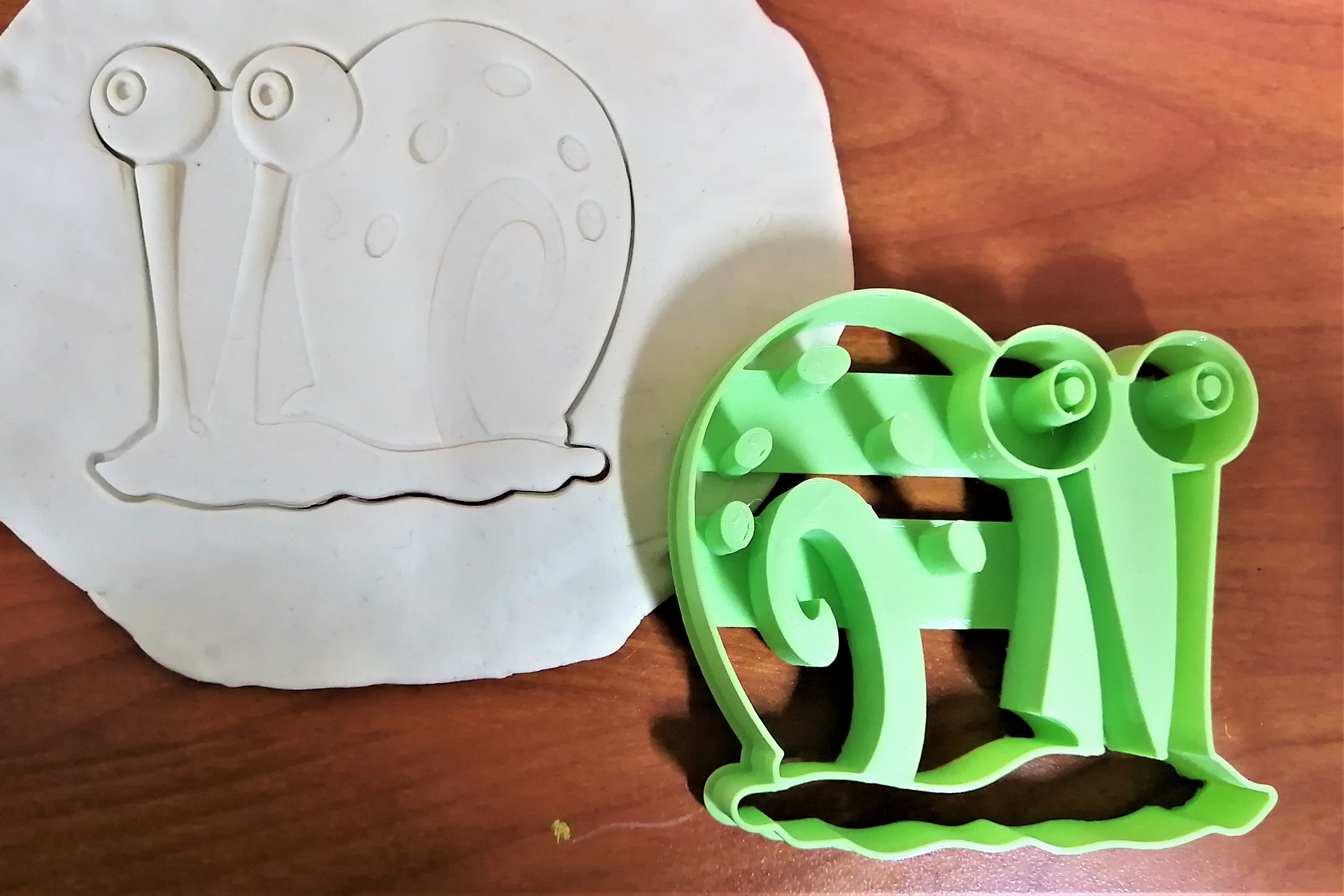 Archivo STL Cookie Cutter Gary Spongebob SquarePants Bob Esponja・Modelo ...