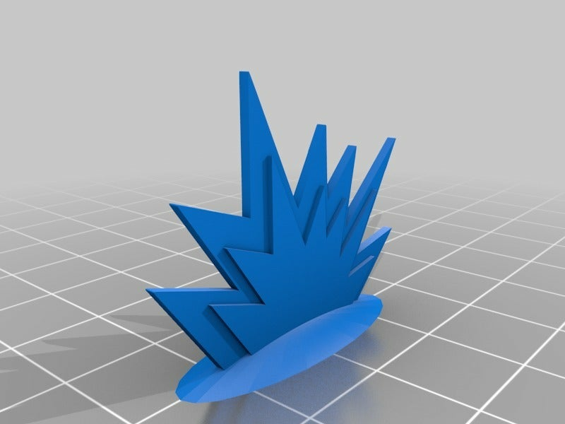 Free STL file Gaslands Explosion Marker・3D printer design to download・Cults