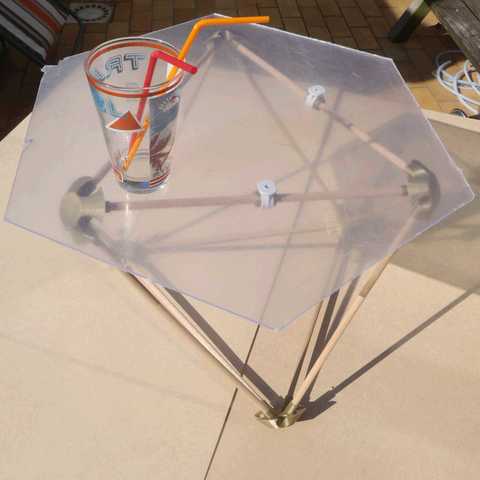 Download free STL file OCTABLE (coffee table or bedside table) • 3D ...