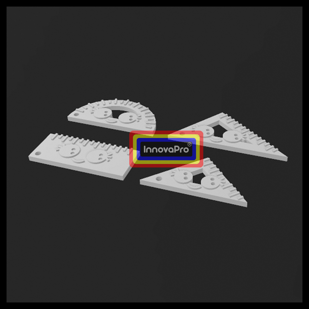 STL file Goemetry Keyrings・3D print model to download・Cults