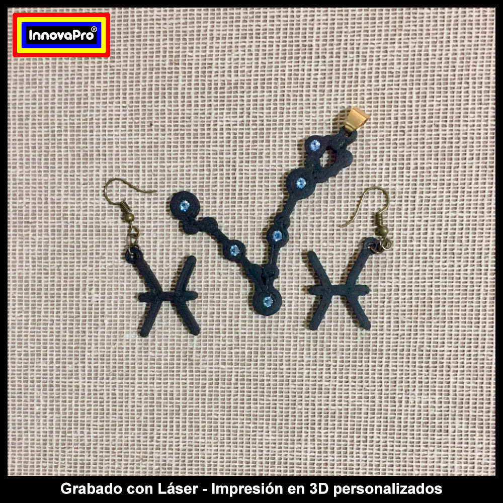 STL file Set of Pisces (constellation and sign) ♓・3D print design to ...