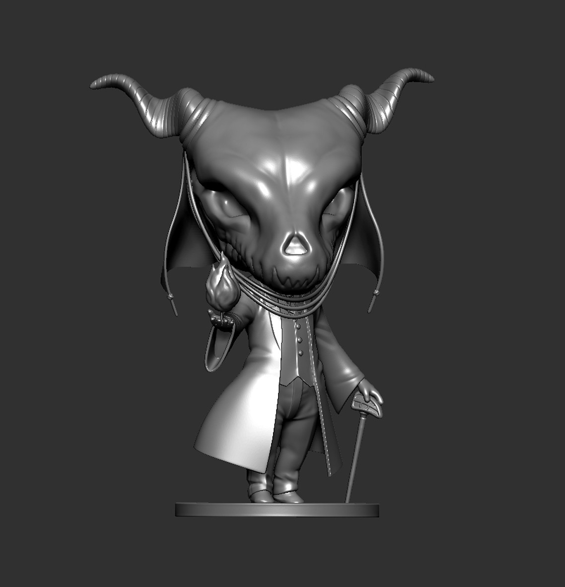Download STL file Elias Ainsworth Chibi figurine • 3D print design ・ Cults