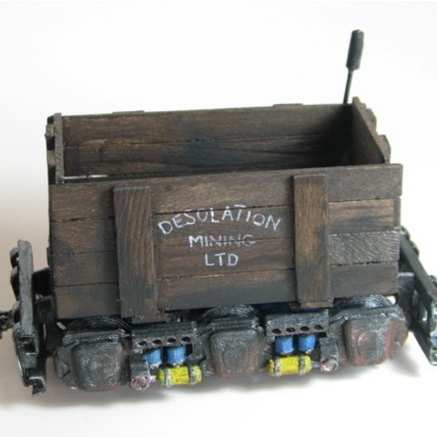 Download free 3D printer model Mine Trolley Prop for Stop Motion ・ Cults