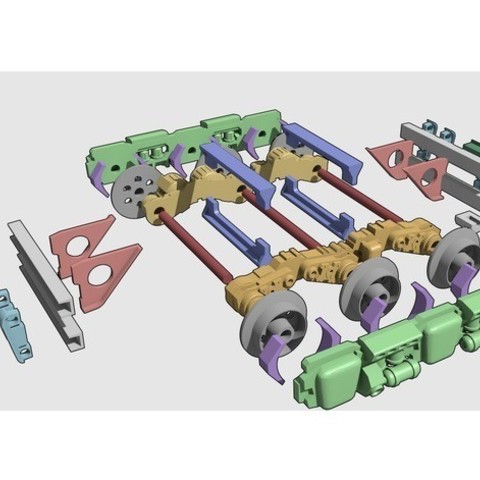 Download free STL file Mine Trolley Prop for Stop Motion • 3D printer ...