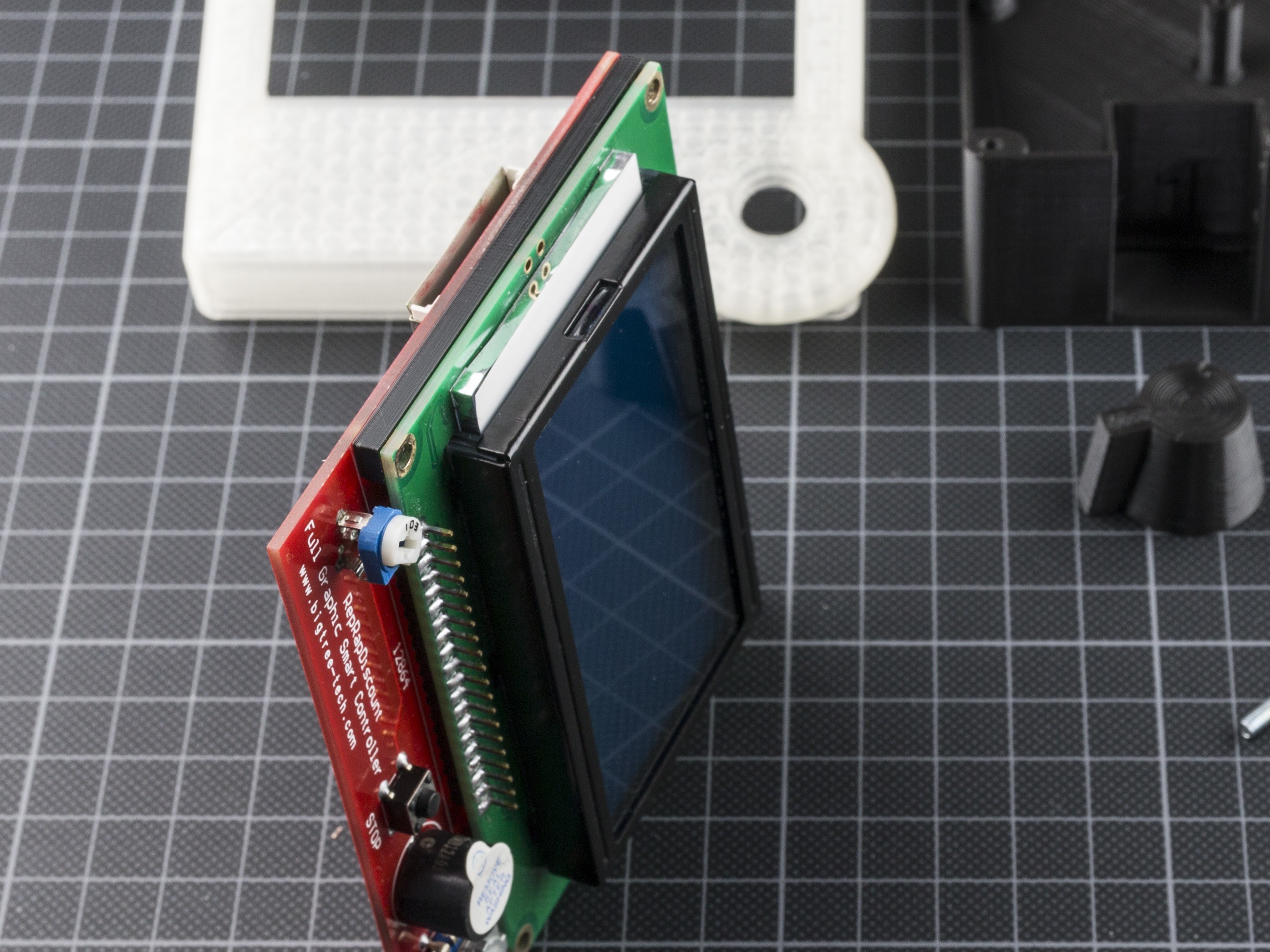 Download free STL file RepRapDiscount Full Graphic Smart Controller ...