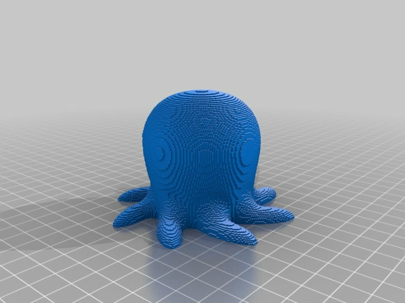 STL-Datei Octopus block kostenlos・Vorlage für den 3D-Druck zum ...