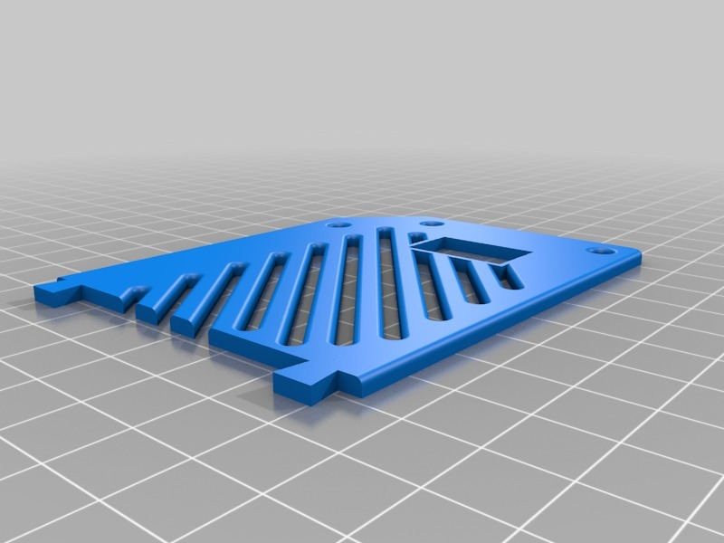 Free 3D file mp select mini right side power switch and cooling slots ️ ...