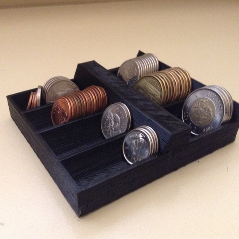 Download free STL file Coin Holder • 3D printer template ・ Cults