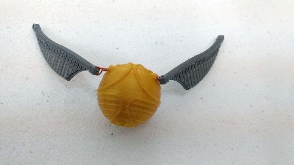 Free STL file Golden Snitch Pendant・3D print design to download・Cults
