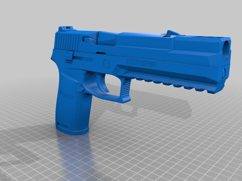 Free STL file sig p250 comp 🧞‍♂️・Design to download and 3D print・Cults