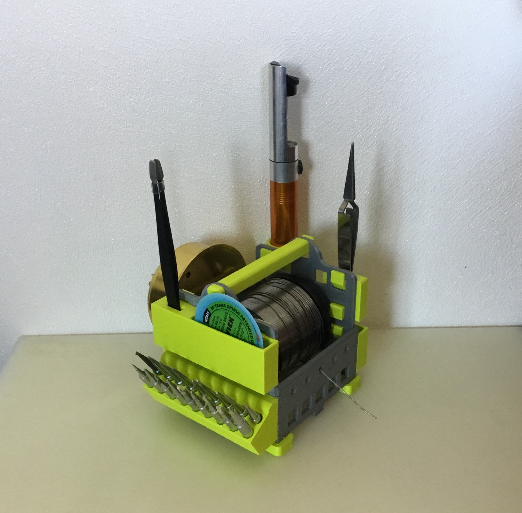 Free STL file SOLDER STORAGE RACK STATIONS 🚉・3D printing template to ...