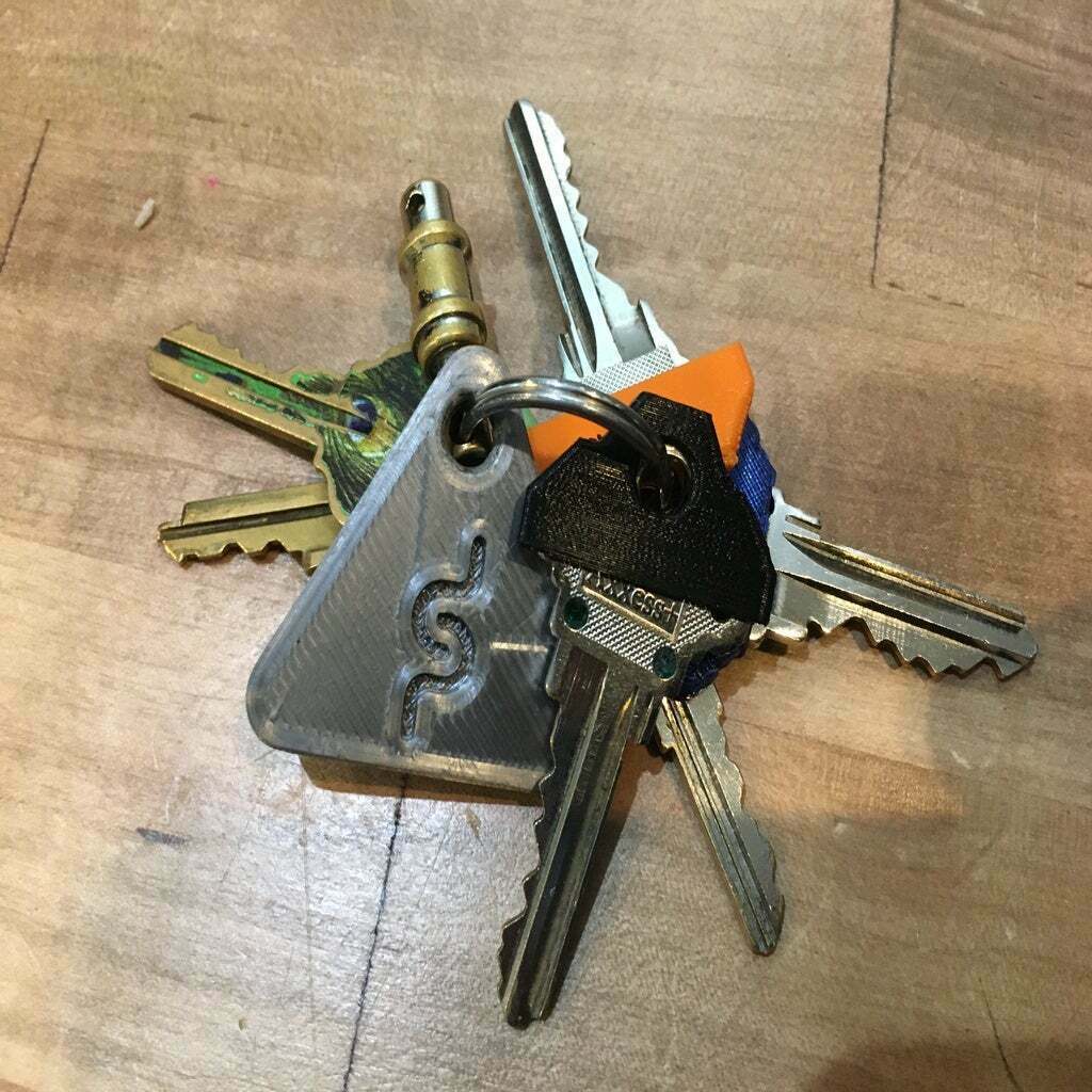 Free STL file Key Color Coder 🔑・3D printable model to download・Cults