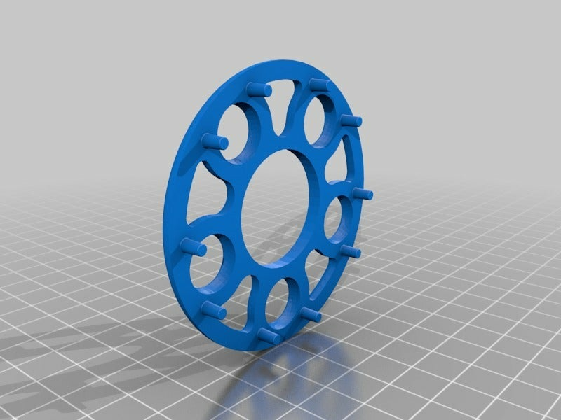Free STL file fidget spinner circular・3D printer model to download・Cults