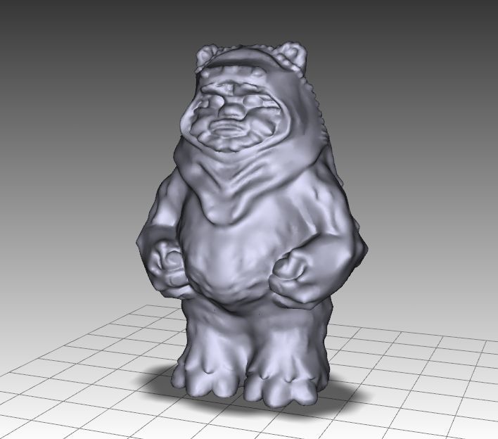 Free OBJ file EWOK FIGURE・Object to download and to 3D print・Cults