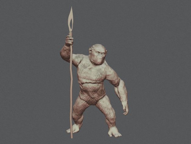 Free OBJ file CAESAR V1 (LOW-POLY VERSION)・3D printing template to ...