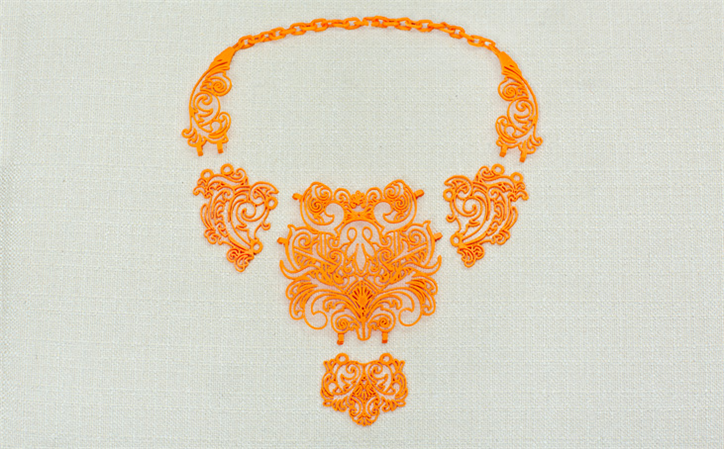 Free STL file Lace Statement Necklace・3D print design to download・Cults