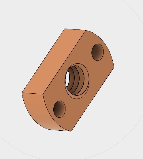 Free 3D file Sparkmaker Replacement Leadscrew nut・3D printing design to ...
