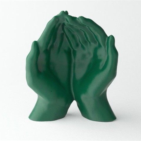 Download free STL files Cupped Hands Catchall ・ Cults