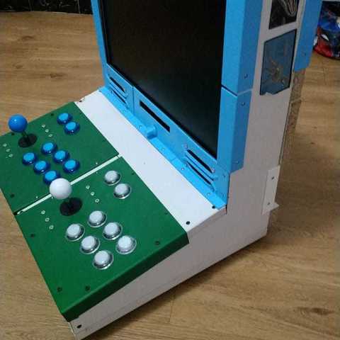 Download STL file Wooden arcade machine and 3d printing • 3D printer ...