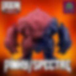 Download STL file DOOM ETERNAL PINKY SPECTRE COLLECTIBLE FIGURINE HIGH ...