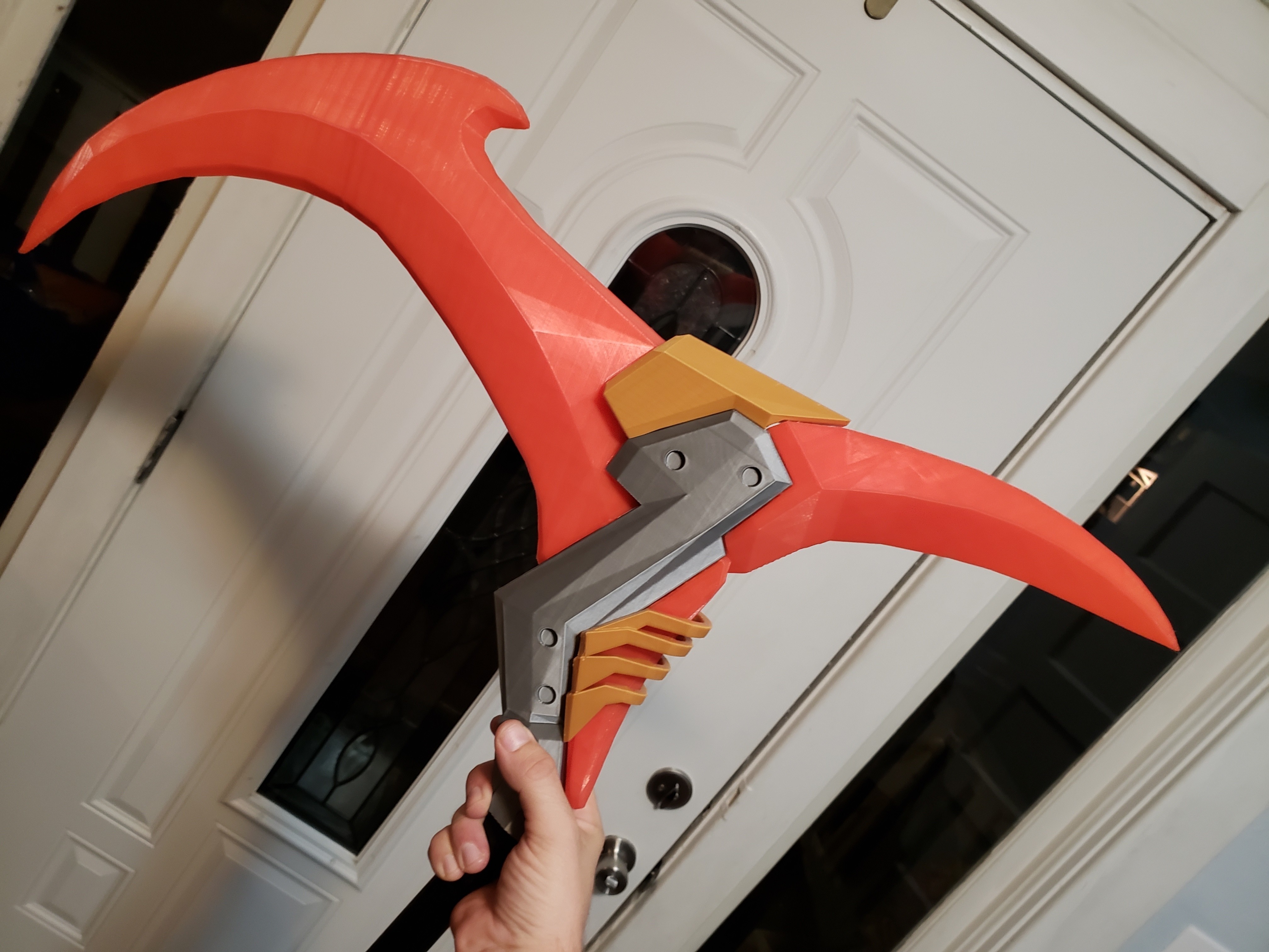 3D printable Fortnite Rift Edge Pickaxe Cosplay Prop MultiColor • made ...