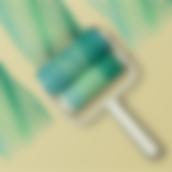 Download free STL files Wave Paint Roller ・ Cults