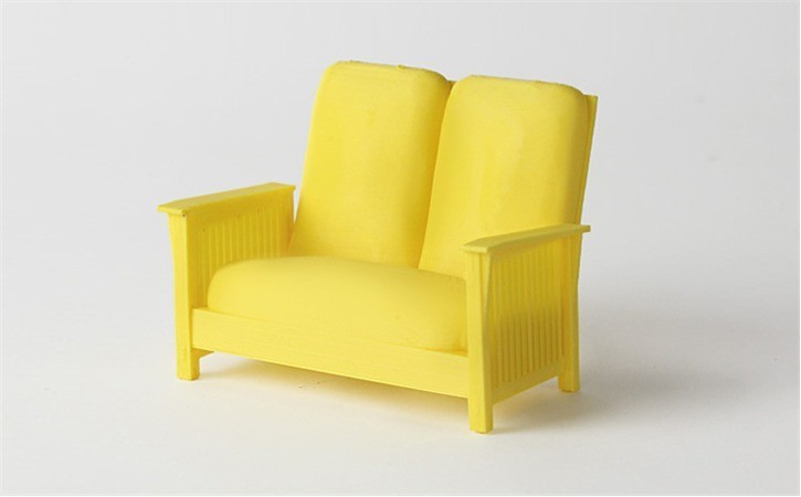 Free STL file Arts and Crafts Morris Couch・3D printable object to ...