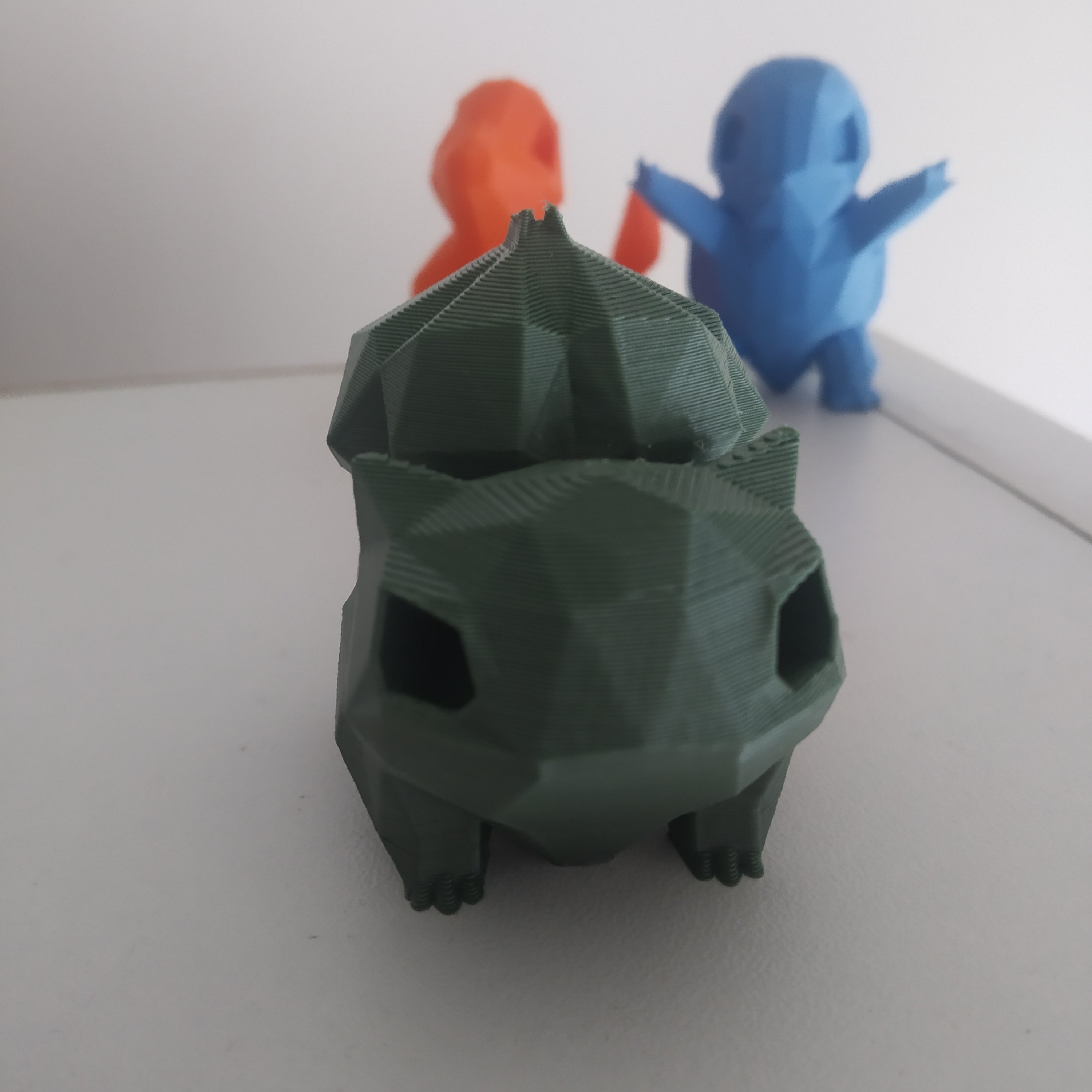 STL file Bulbasaur Low Poly・3D printable design to download・Cults