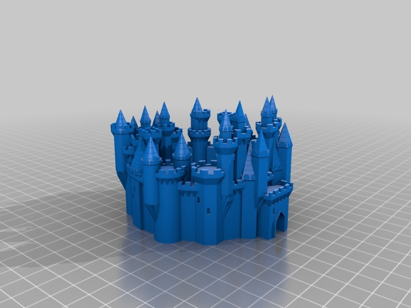 Free 3D file Huge Grand Castle・3D printing model to download・Cults