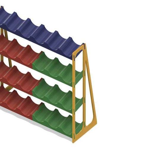 Download free STL file Paint Rack • 3D print design ・ Cults