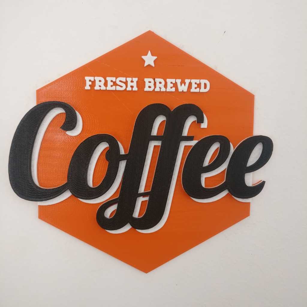 Free STL file Coffee board ☕・3D print design to download・Cults