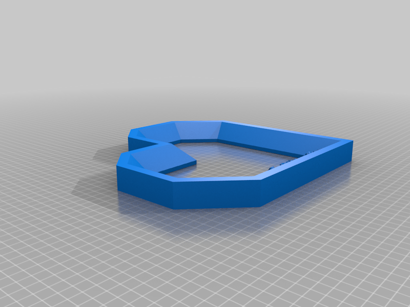 Free STL file Lowpoly Heart Picture Frame 💜・3D printer design to ...