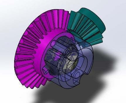 Free STL file M35A2 reinforced differential gear・3D printable model to ...