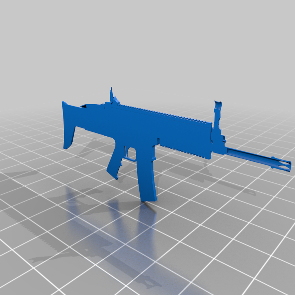 Free STL file SCAR-L cutted in 2 parts 🔧・3D printable model to download ...