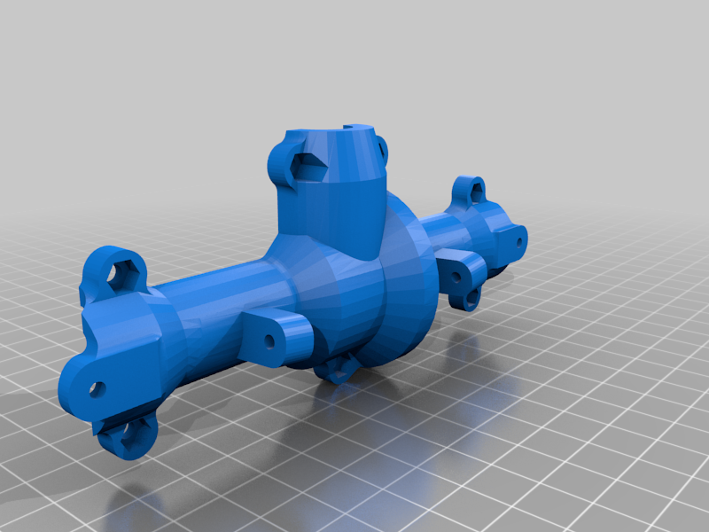 Бесплатный STL файл M35A2 front axle housing・Дизайн 3D-принтера для ...