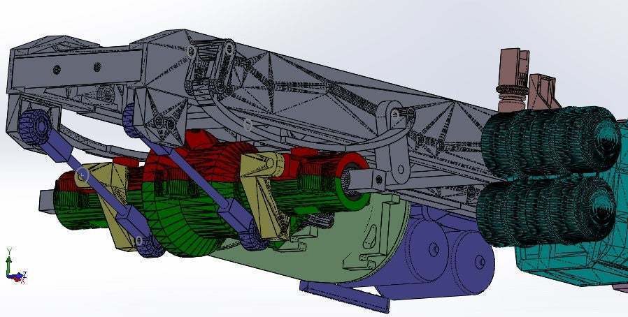 Free STL file rc truck 1/14 FH rear axle 🚚・3D printer design to ...