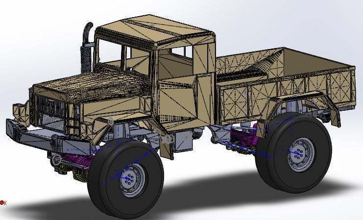 STL-Datei M35A2 Frame 🖼️ kostenlos・3D-druckbares Design zum ...