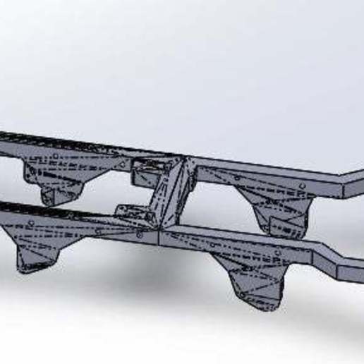 Download free 3D printer designs M35A2 Frame ・ Cults