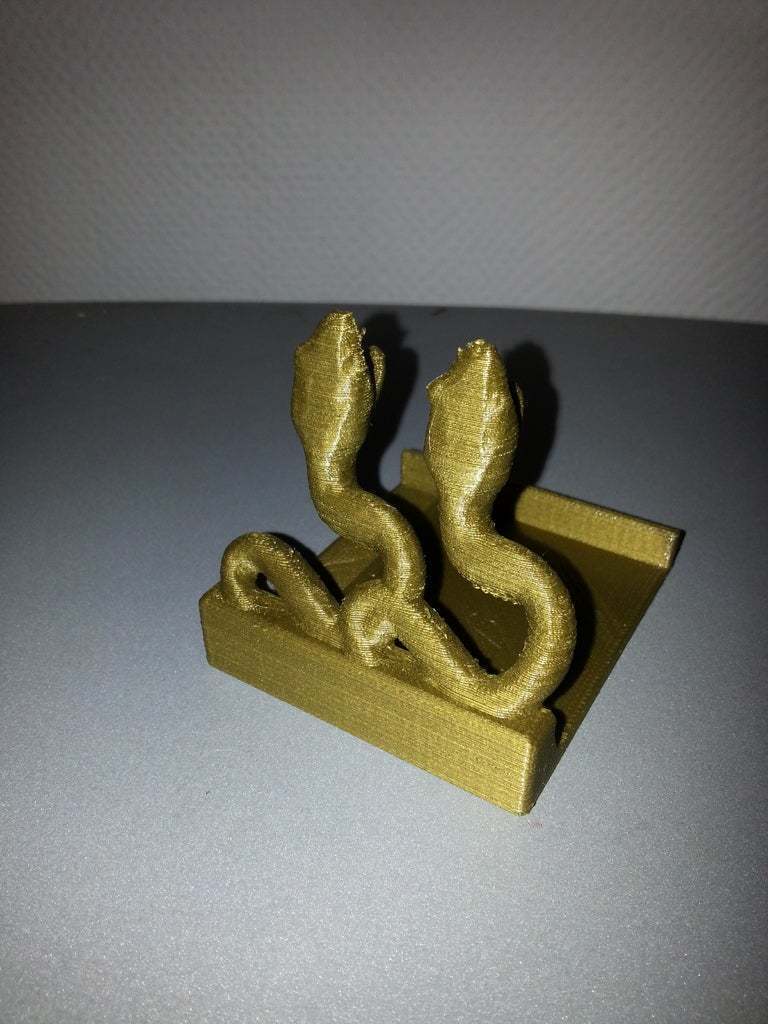 Free STL file Snake smartphone stand 🐍・3D printing idea to download・Cults