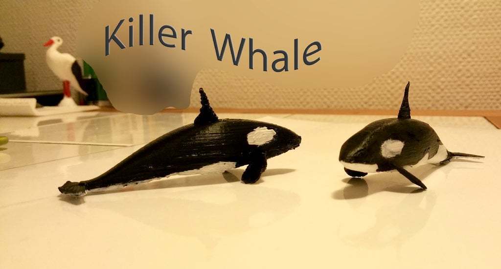 Free STL file Killer Whale Orca 🐳・Design to download and 3D print・Cults