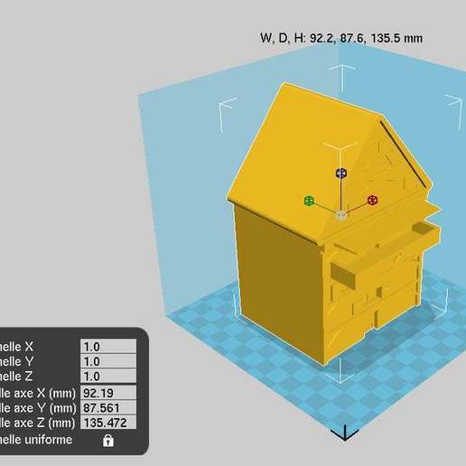 Download free STL file House for Bird - Birdhouse • Template to 3D ...