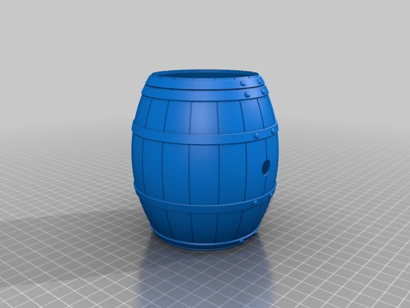 Free STL file Barrel・3D print model to download・Cults