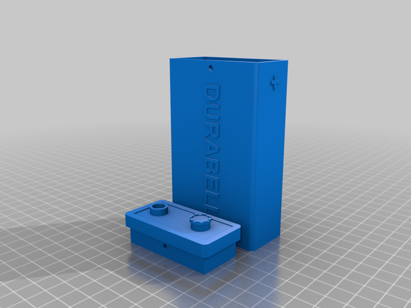 Free STL file container storage battery style・3D print model to ...