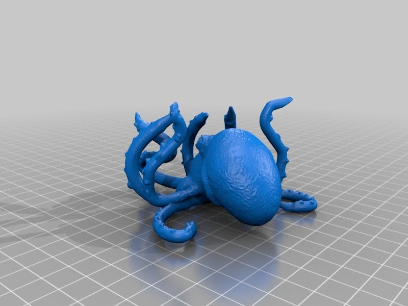 Free STL file business card holder Octopus style・3D print design to ...