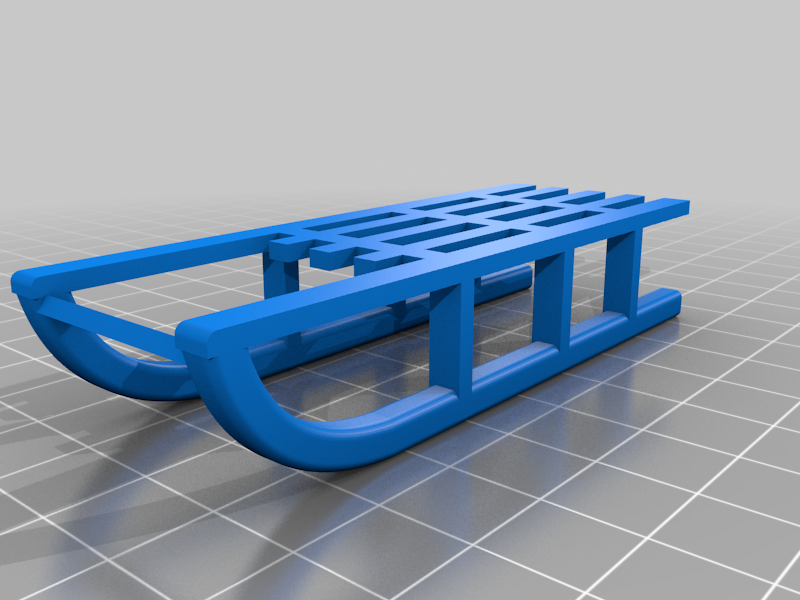 Free 3D file SLED Christmas decor・3D print object to download・Cults